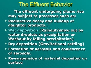 Atmospheric Dispersion in Nuclear Power Plant Siting | PPT