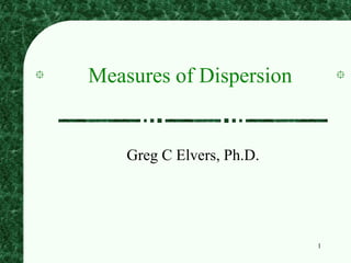 Measure of variability - dispersion.ppt
