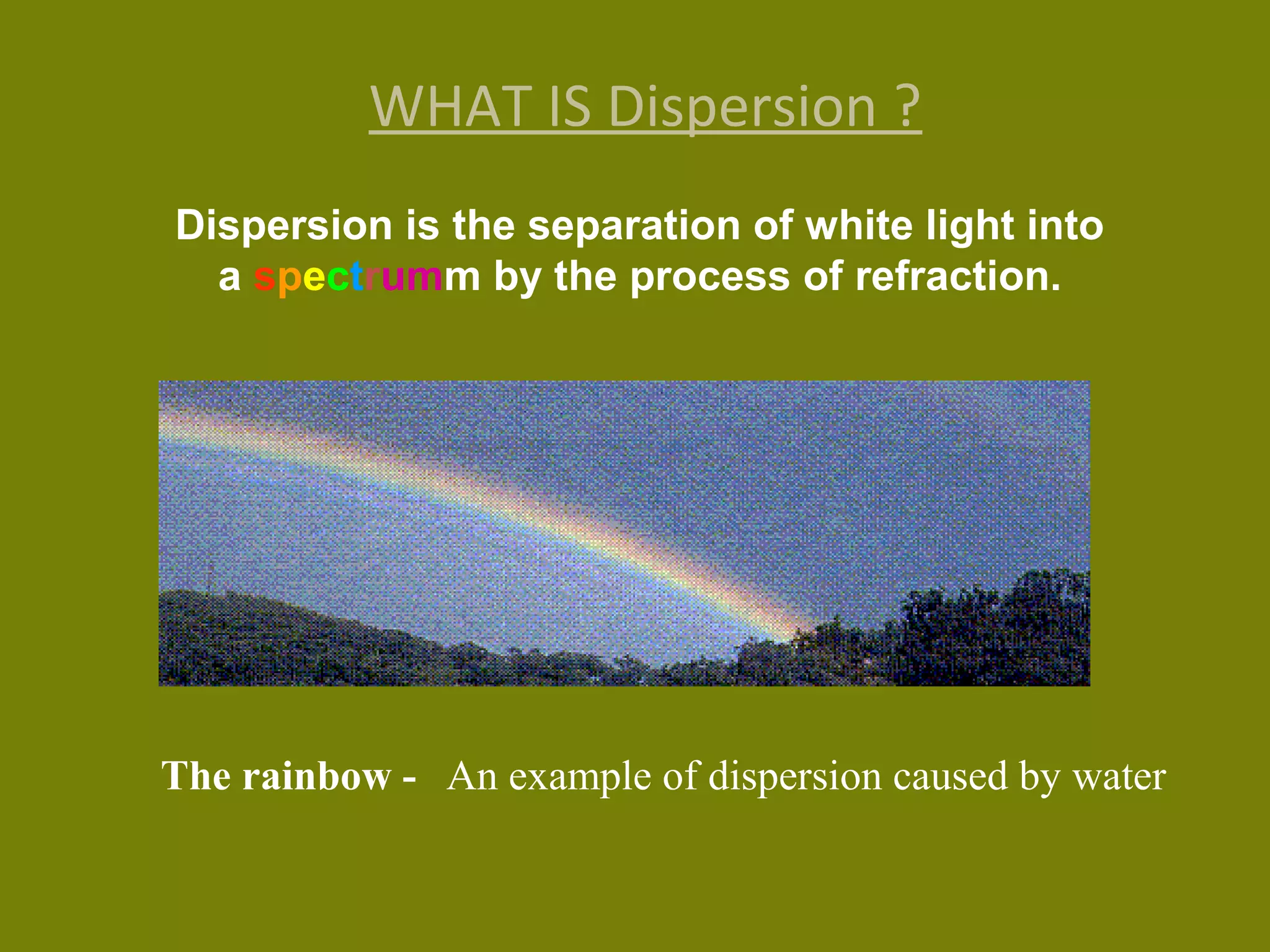 Dispersion | PPT