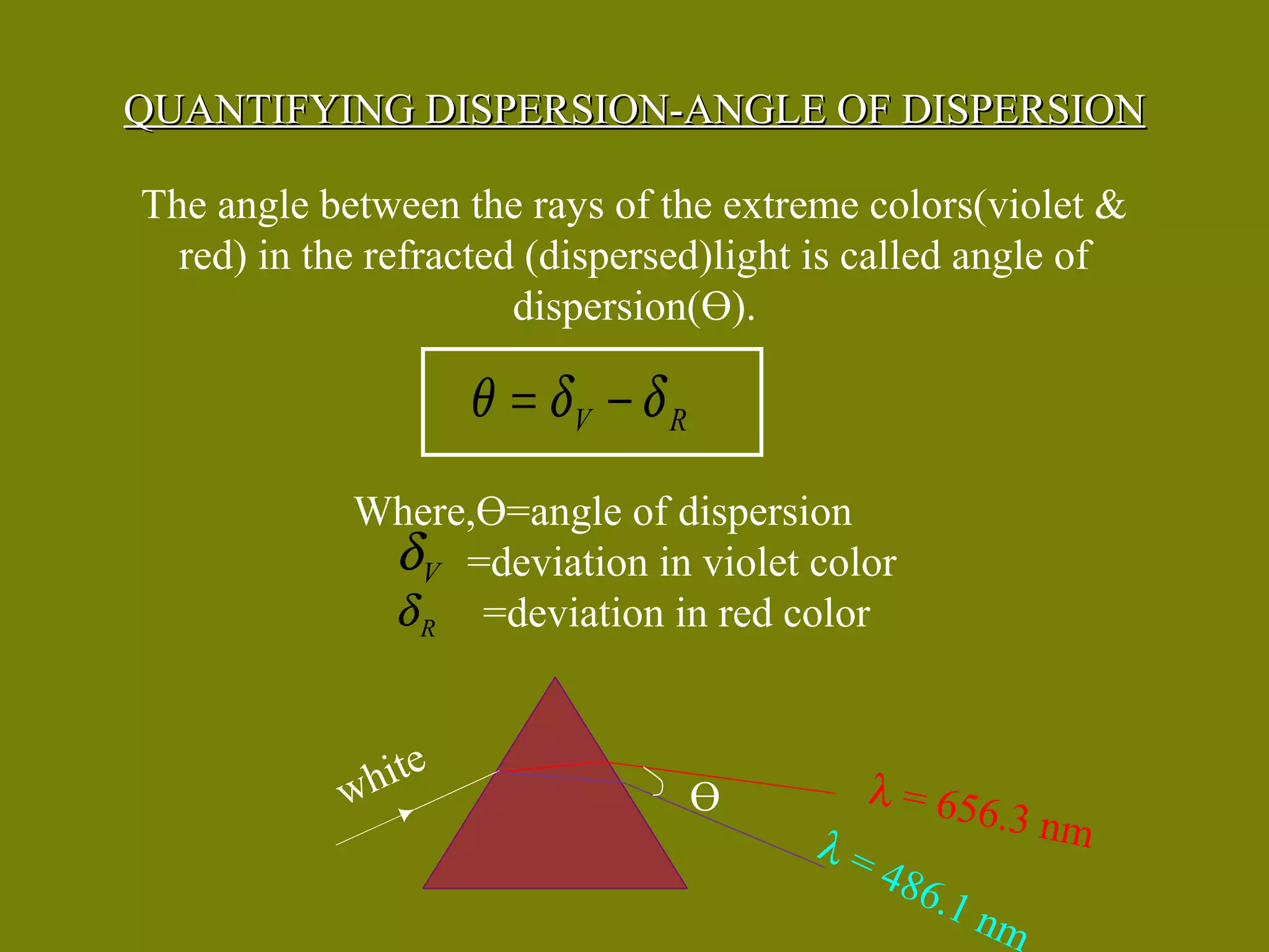 Dispersion | PPT