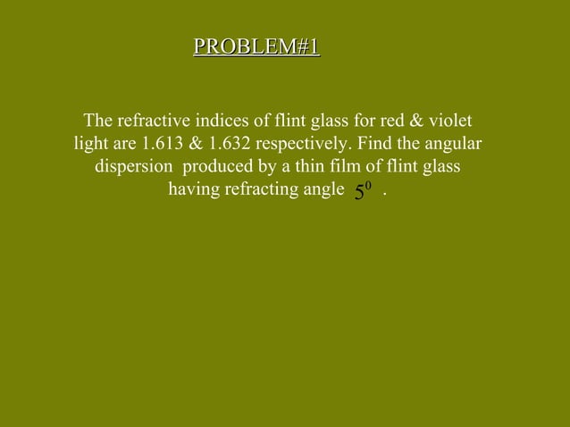 Dispersion | PPT