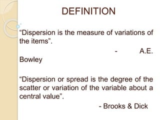 Dispersion | PPT