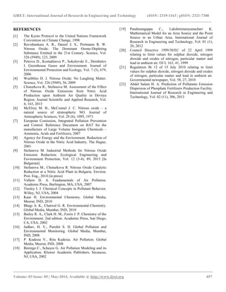 Dispersion modeling of nitrous oxide emissions from a nitric acid plant in devnya region ...