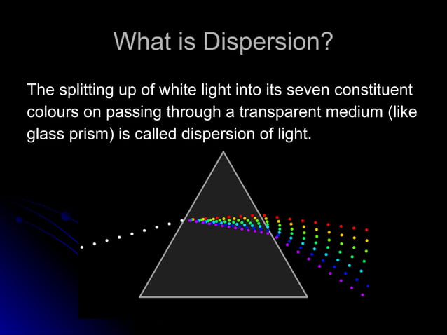 Dispersion of light | PPT