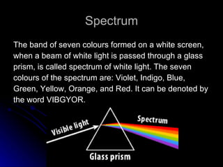 Dispersion of light | PPT