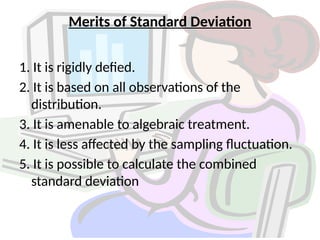 DISPERSION OF VARIABLE IN RESEARCH ANALYSIS | PPTX