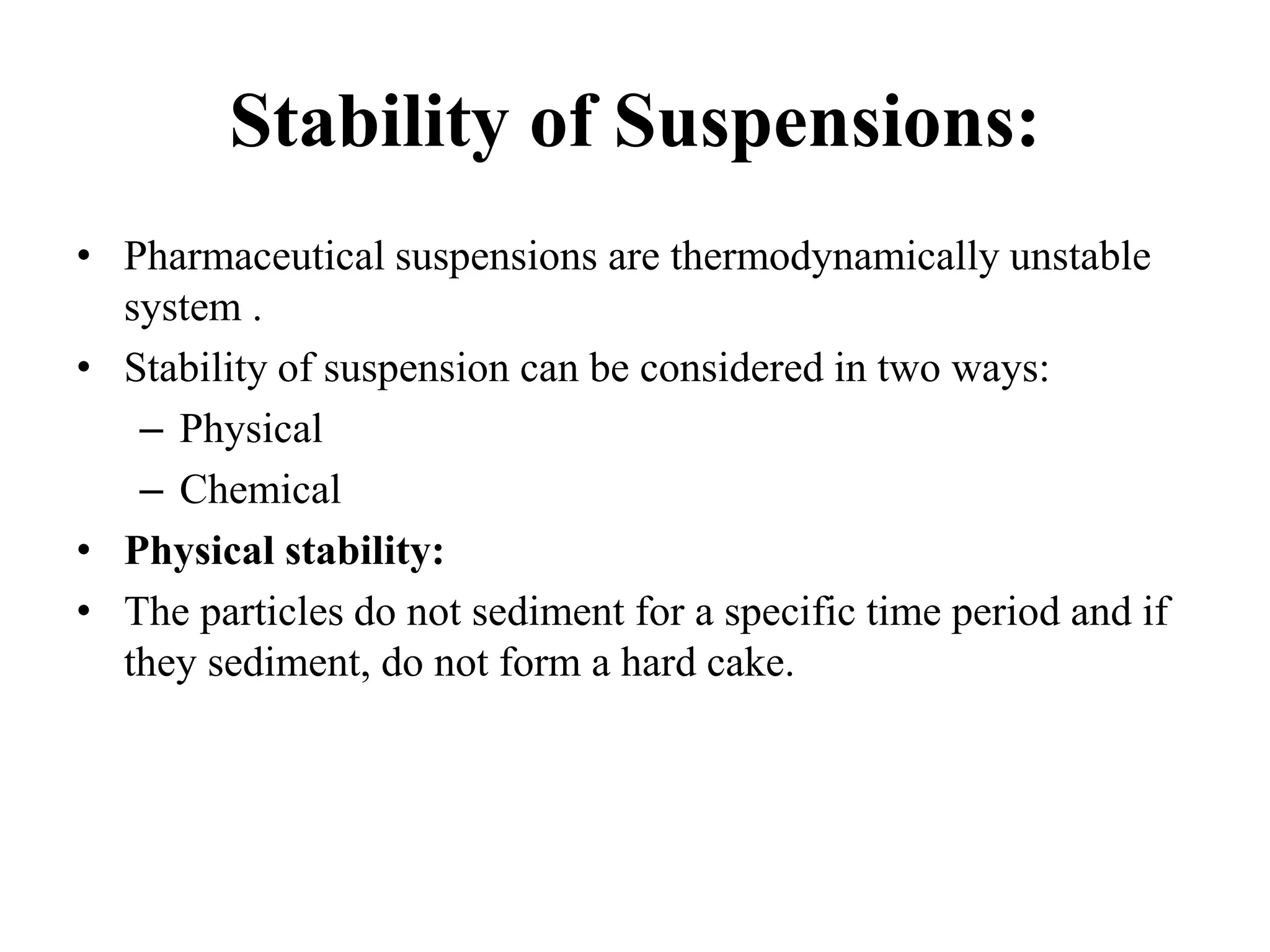 Pharmaceuticals Dispersion theory- Suspension and Emulsion | PPTX