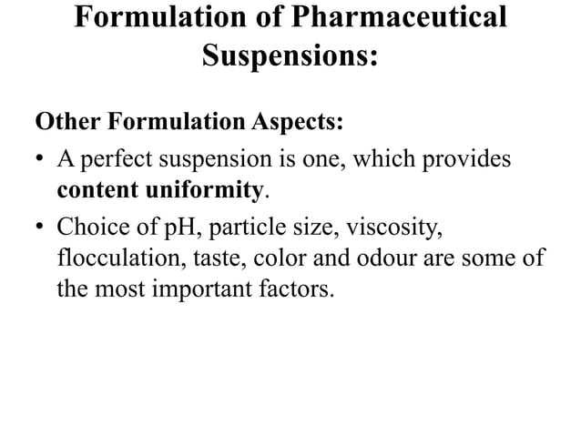Pharmaceuticals Dispersion theory- Suspension and Emulsion | PPTX ...