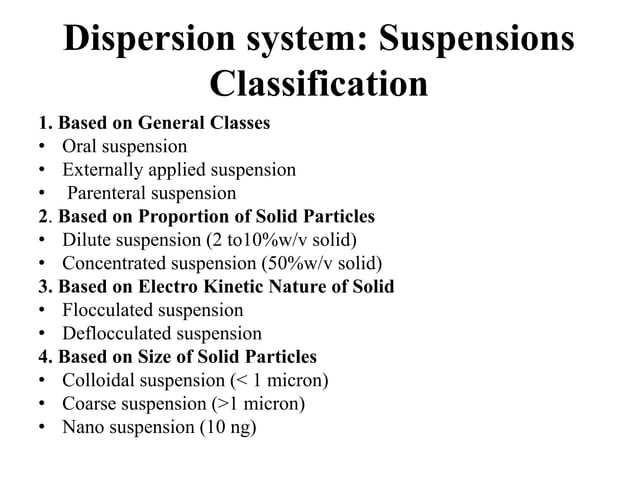 Pharmaceuticals Dispersion theory- Suspension and Emulsion | PPTX ...