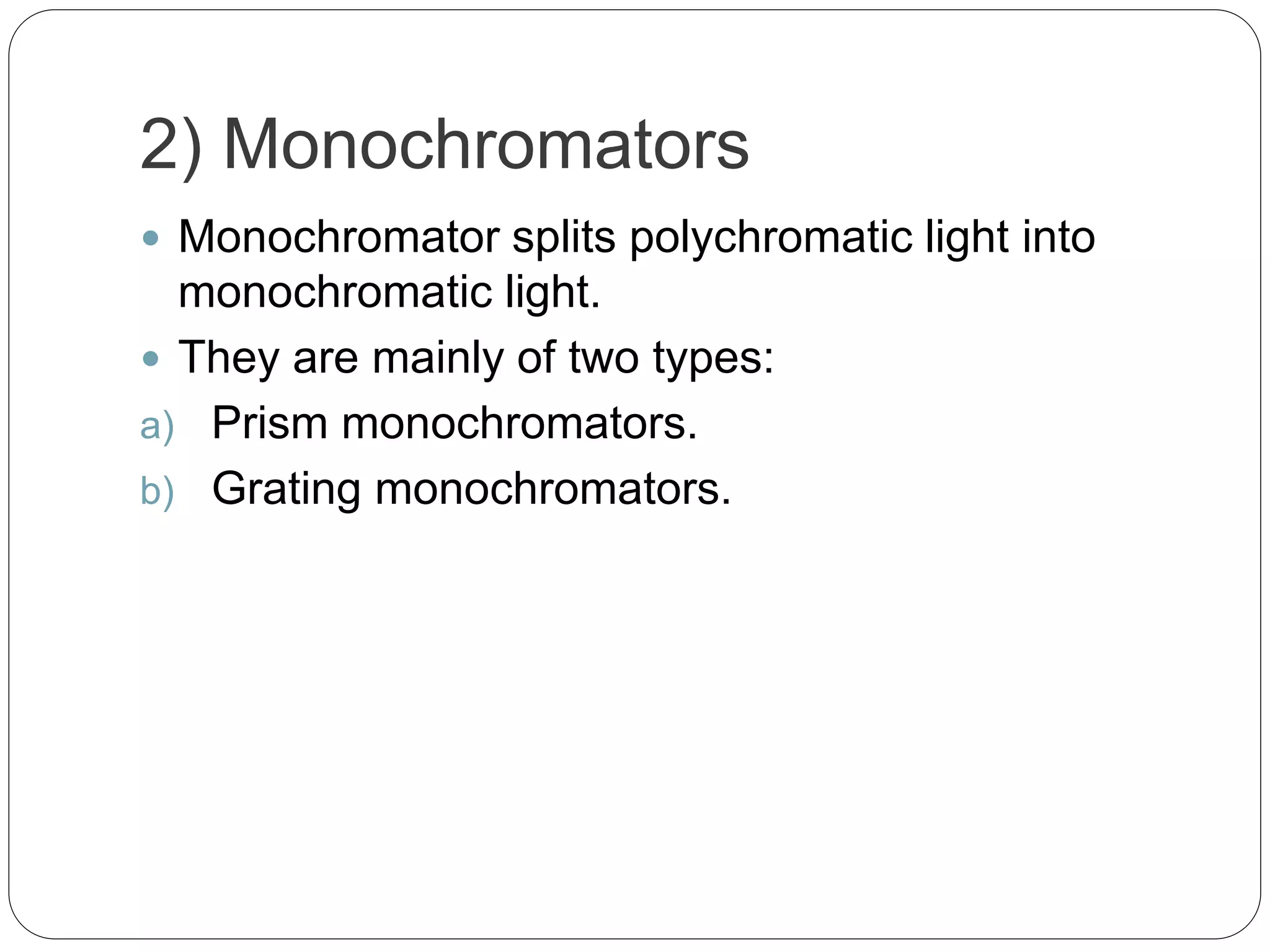 Dispersive ir spectrophotometer | PPTX