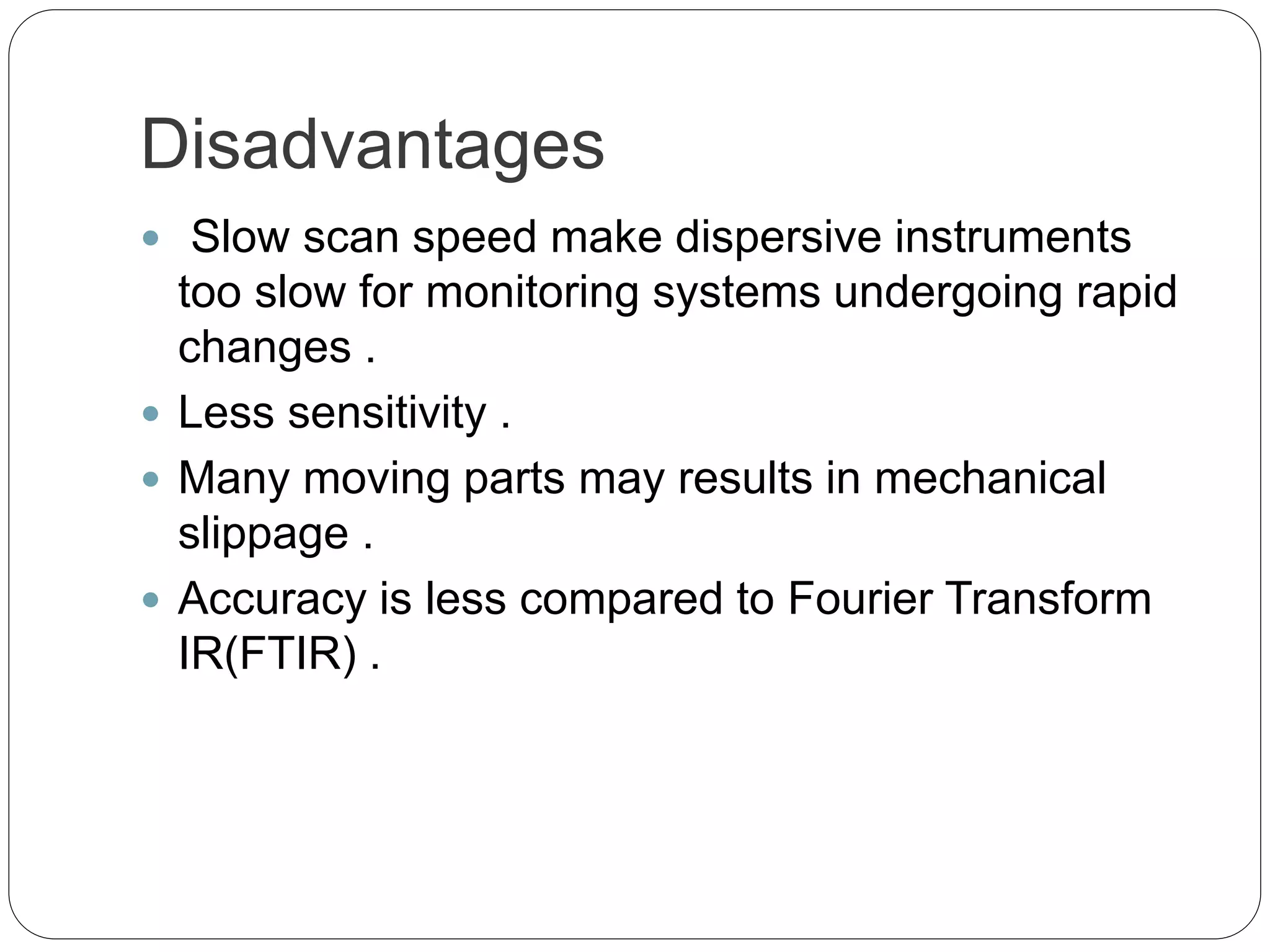 Dispersive ir spectrophotometer | PPT Dispersive ir spectrophotometer | PPT