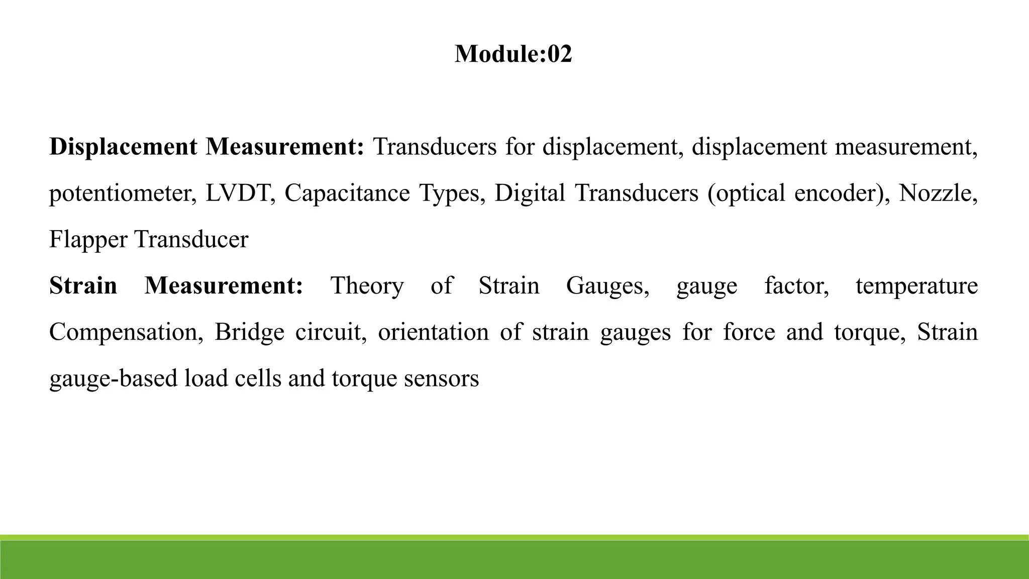 Displacement and Strain Measurement.pptx
