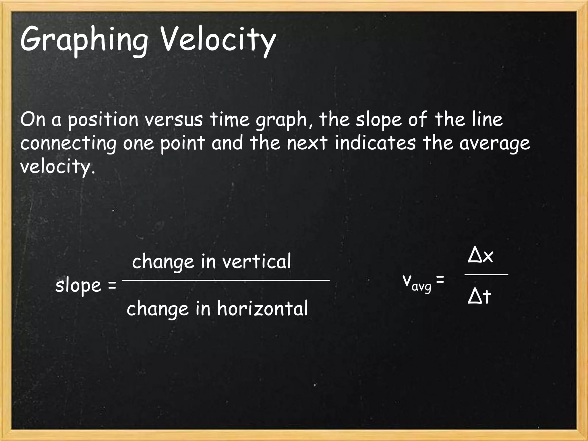 Displacement and Velocity | PPTX