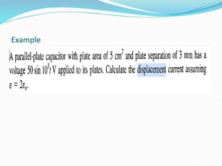 Displacement Current updated Copy.ppt