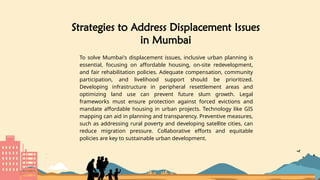 Mumbai’s Displacement Crisis: The Struggle for Space in a Growing ...