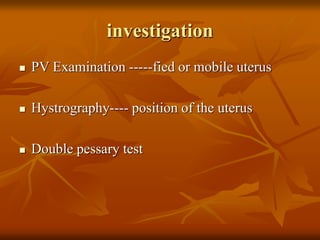 Uterus Is thick muscular walls adapt to the growth of the fetus and ...