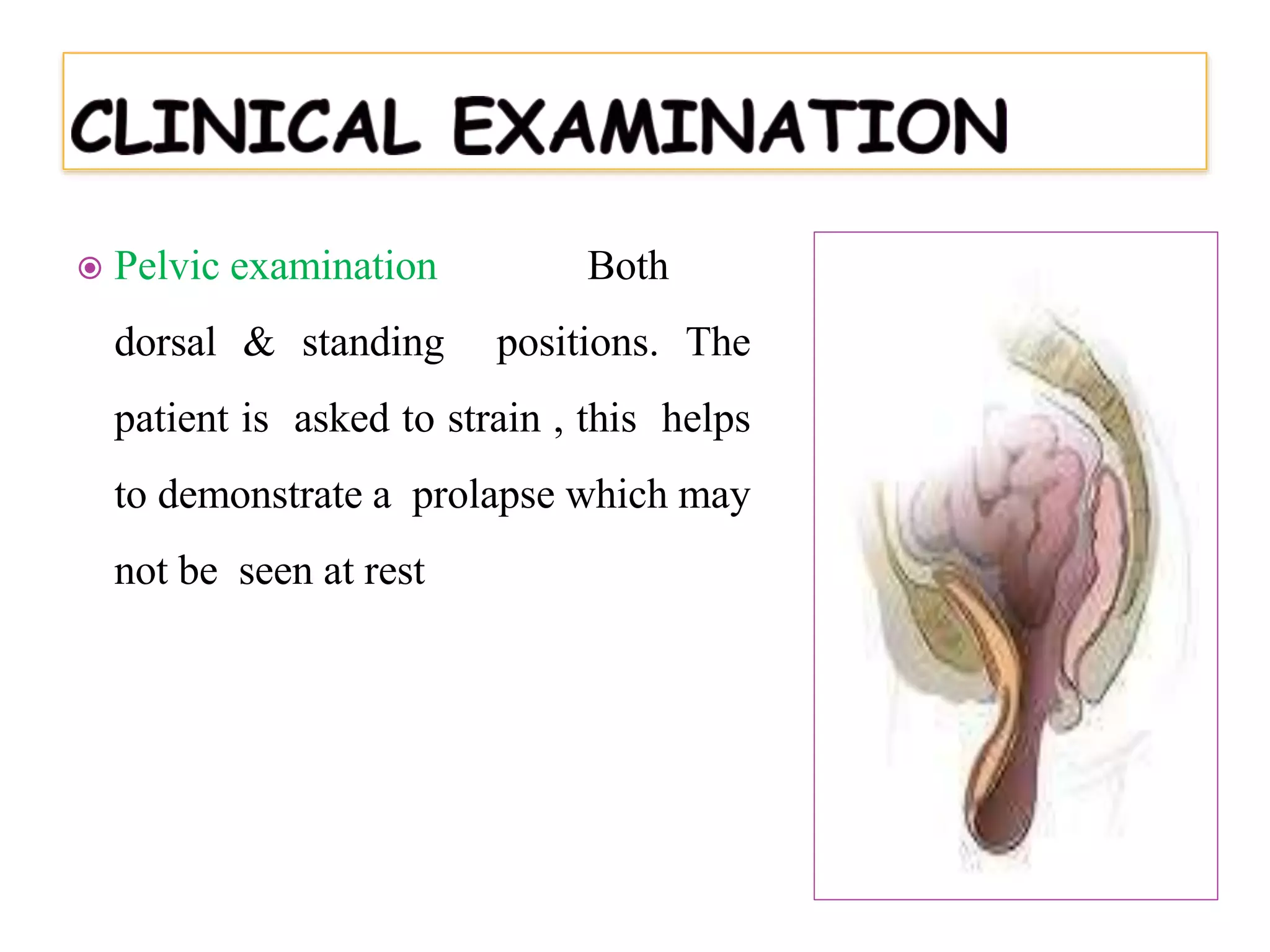 Displacement of uterus | PPTX