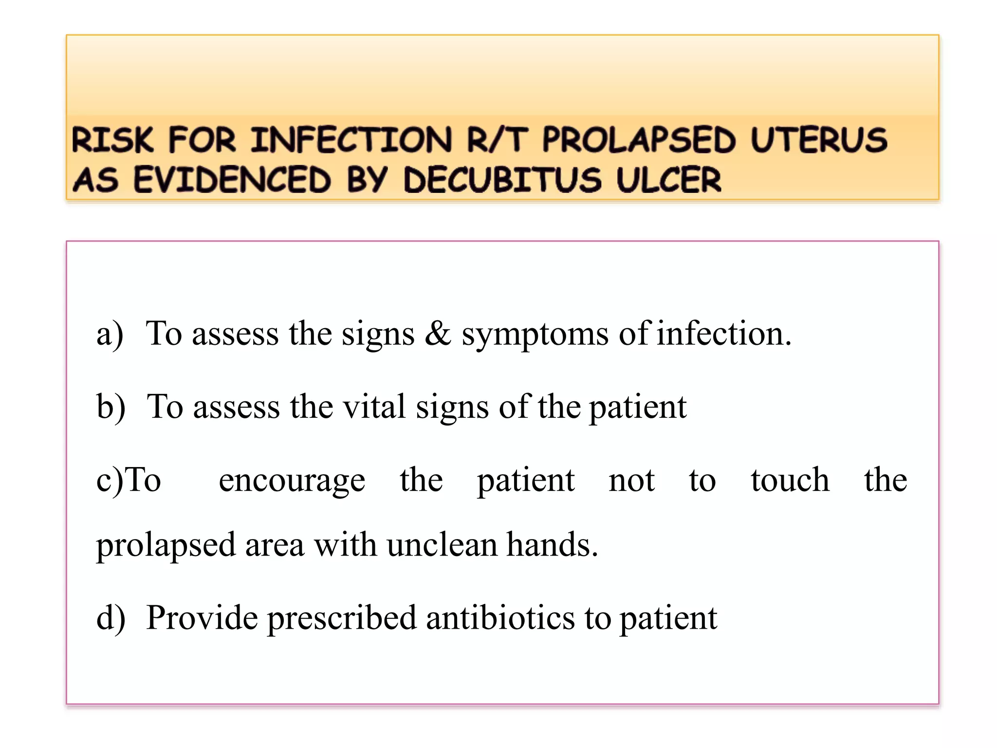 Displacement of uterus | PPTX