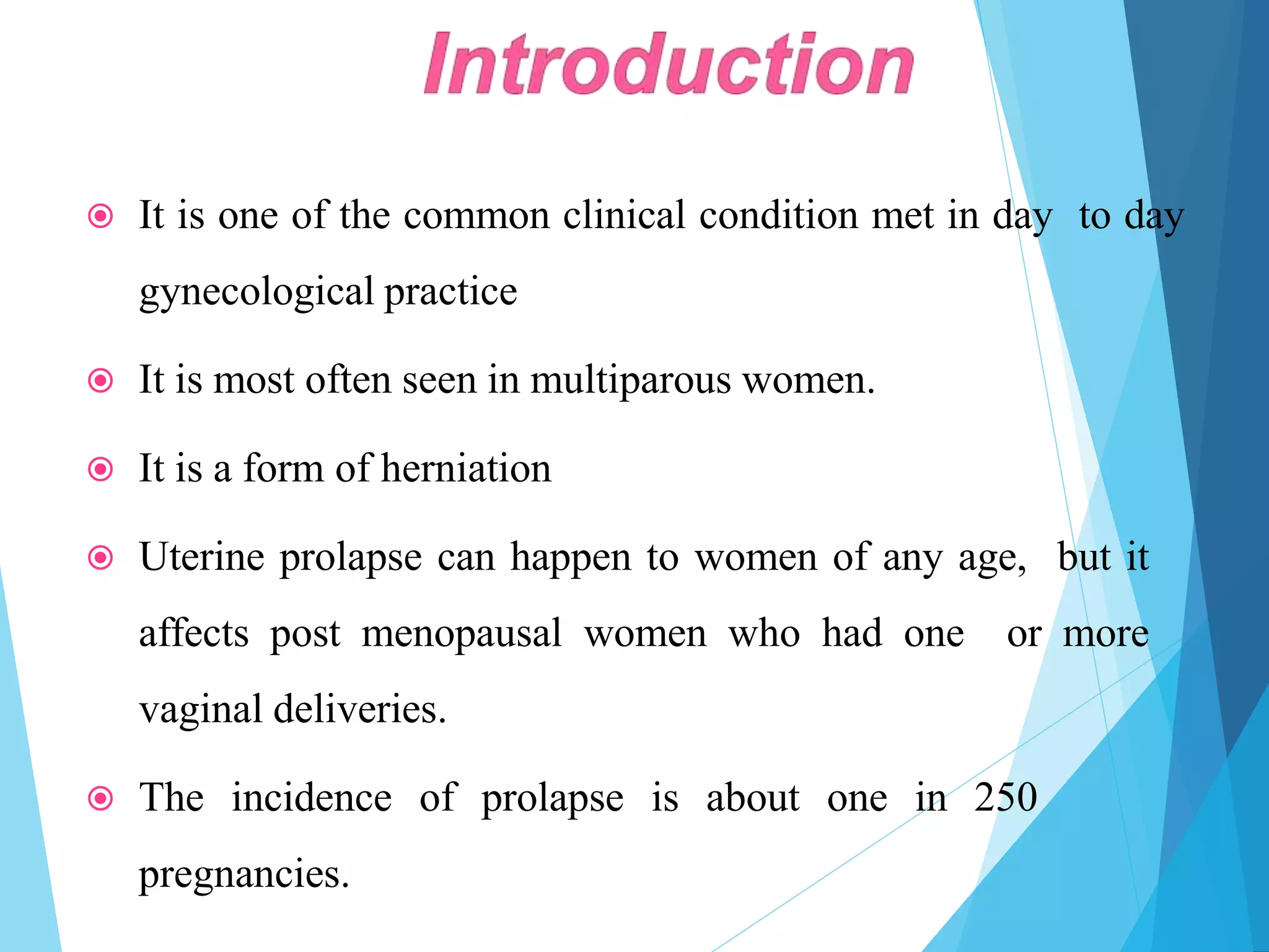 Displacement of uterus | PPTX