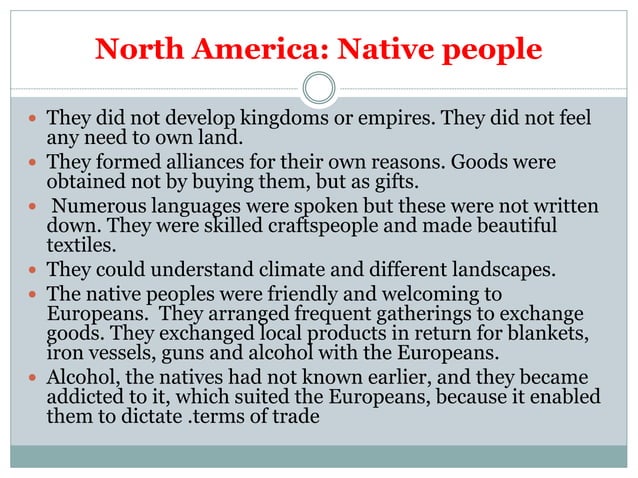 Displacing Indigenous Peoples.history.pptx | North America Travel ...