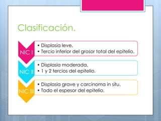 Displasias o nic | PPTX