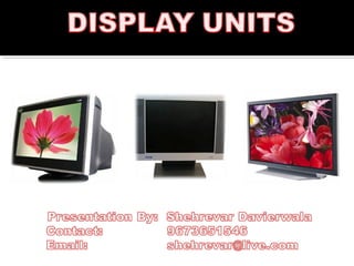 Display units | PPT