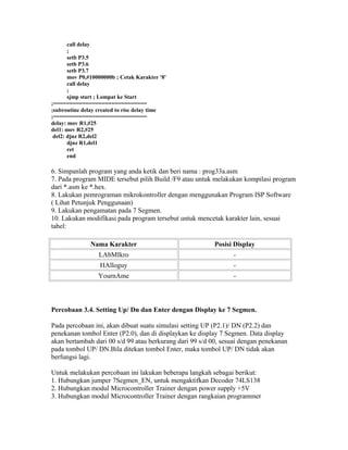 Display 7 Segmen | PDF
