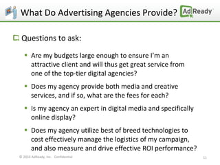 Display Ad Ecosystem 3 16 10 J L | PPT