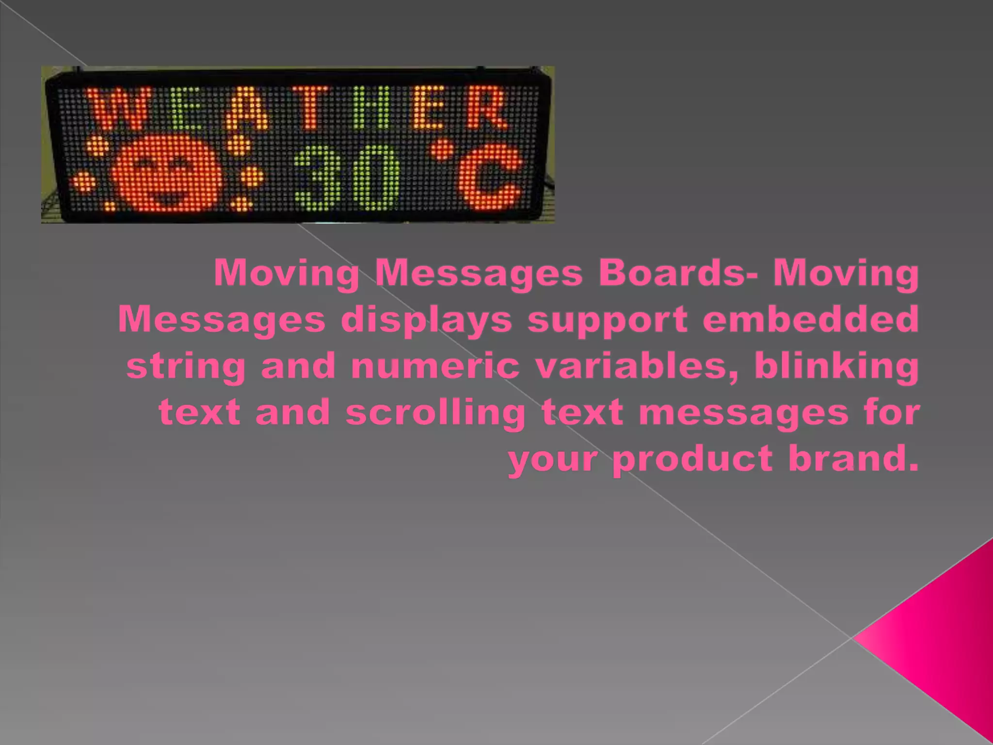 Display board | PPTX