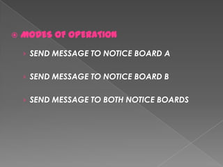 Digital Notice Board | PPTX