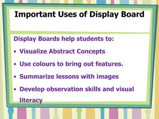 Display boards power point-est224 | PPTX