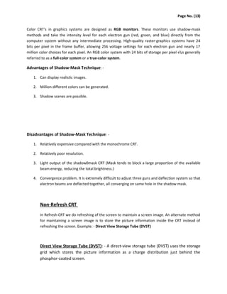 Display devices | DOC