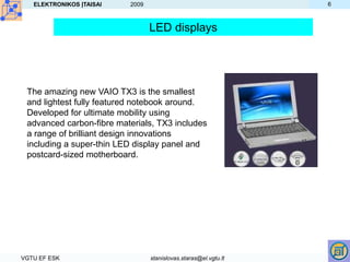 Display devices | PPT