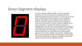 Display devices and data loggers | PPTX