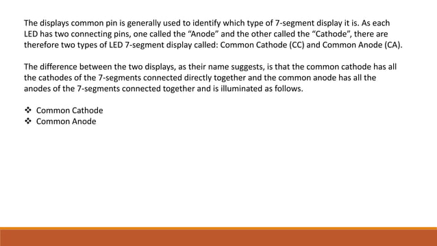 Display devices and data loggers | PPTX | Consumer Electronics ...