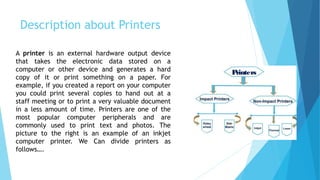 Display devices and printers | PPTX