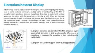 Display devices and printers | PPTX
