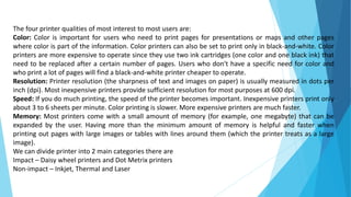Display devices and printers | PPTX