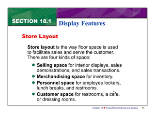 DISPLAY FEATURES - VISUAL MERCHANDISING.ppt