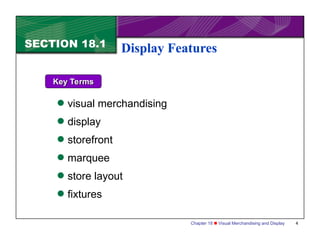 DISPLAY FEATURES - VISUAL MERCHANDISING.ppt