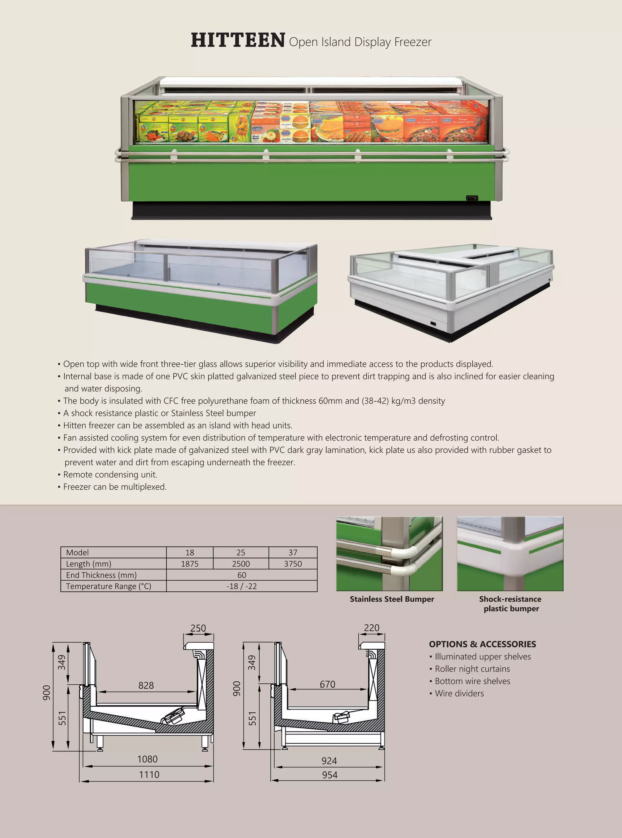 DISPLAY REFRIGERATORS AND FREEZER | PDF