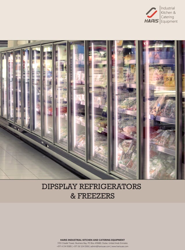 DISPLAY REFRIGERATORS AND FREEZER | PDF