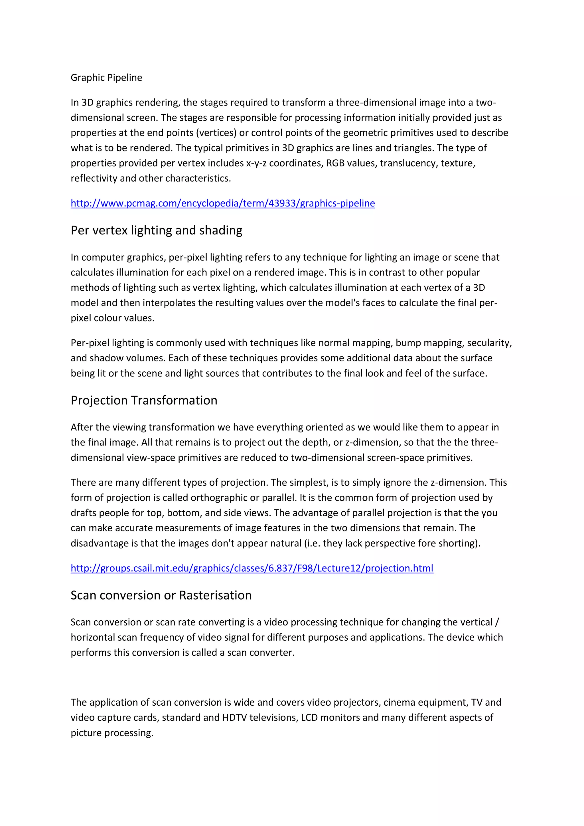 Displaying 3 d polygon animations | DOCX