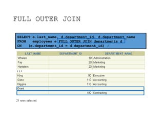 Displaying data from multiple tables | PPT