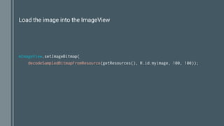 Android - Displaying images | PPT