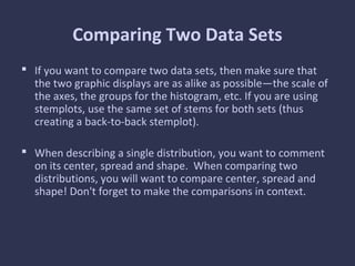 Displaying quantitative data | PPT | Baseball | Sports