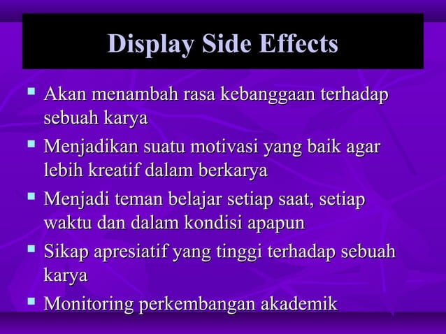 Display kelas | PPT
