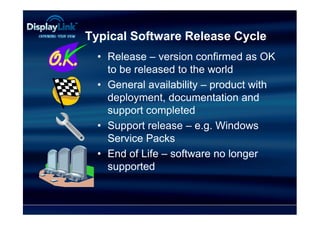 Display Link Release Management | PDF | Operating Systems | Computer ...
