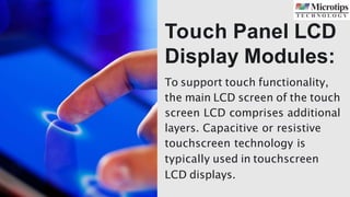 Display modules used in interactive displays in retail establishments ...