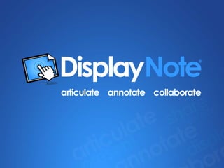 DisplayNote Overview | PPSX